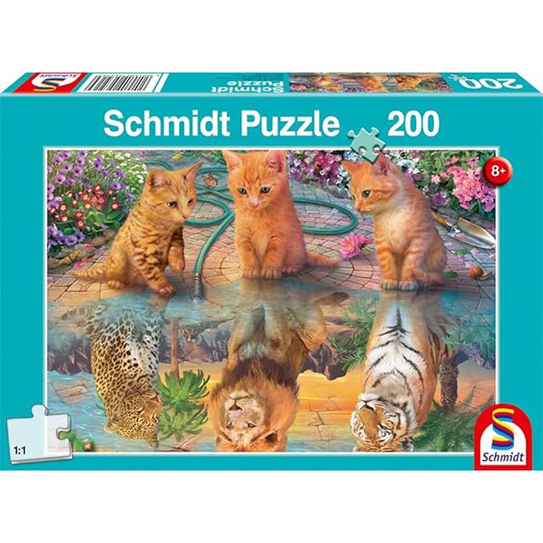 Schmidt puzzle 200pcs Kada porastem... 56516