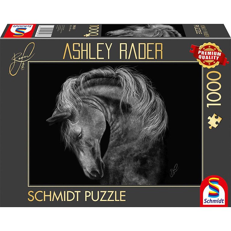 Schmidt puzzle 1000 pcs Ashley Rader Power, Horse, In the Sign of Strength 58543