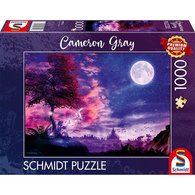 Schmidt puzzle 1000 pcs Cameron Grey Fabled View 58522