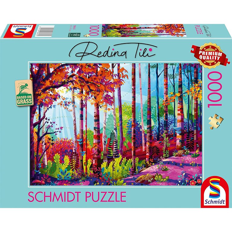 Schmidt puzzle 1000 pcs Redina Tili In the Heart of the Forest 58643