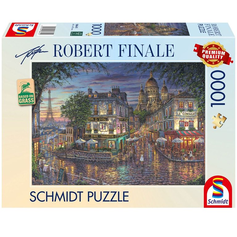 Schmidt puzzle 1000 pcs Robert Finale Montmartre 58645