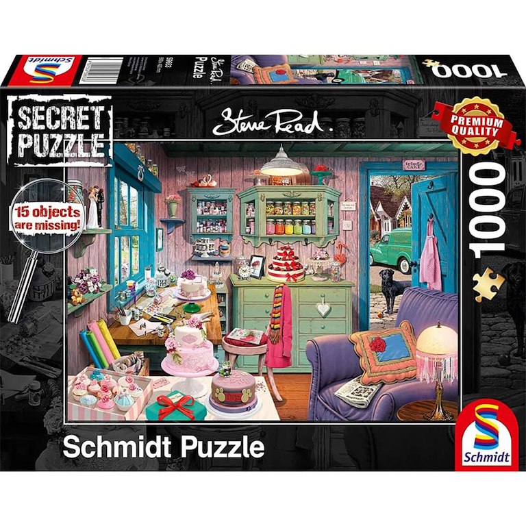 Schmidt puzzle 1000 pcs Steve Read Secret Puzzle Grandmother House 59653