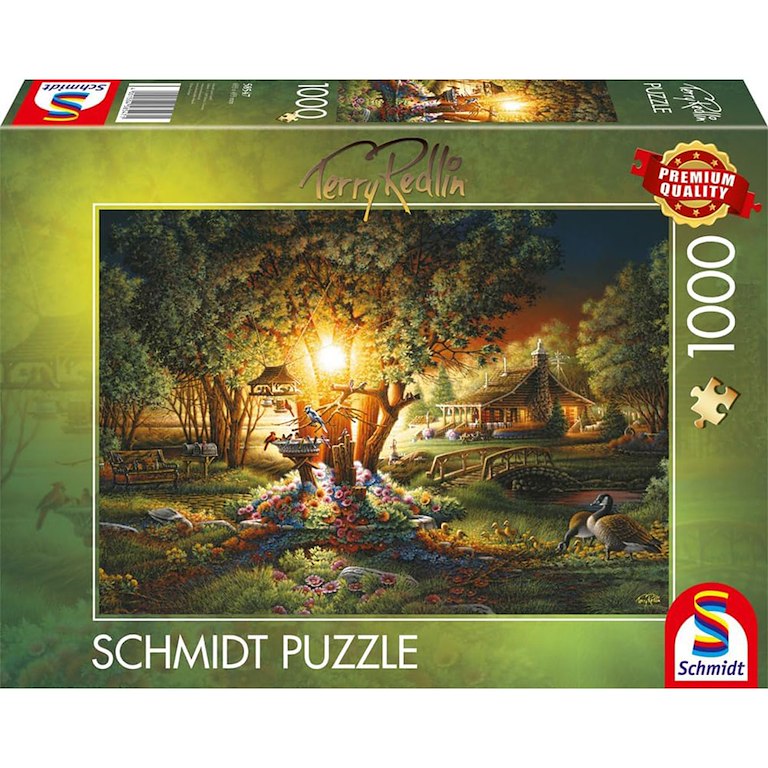 Schmidt puzzle 1000 pcs Terry Redlin Gorgeous Spring Lights 58547