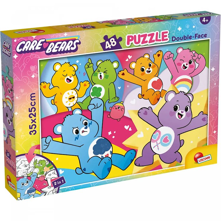 Slagalica Puzzle Lisciani 48pcs Care Bears 116775