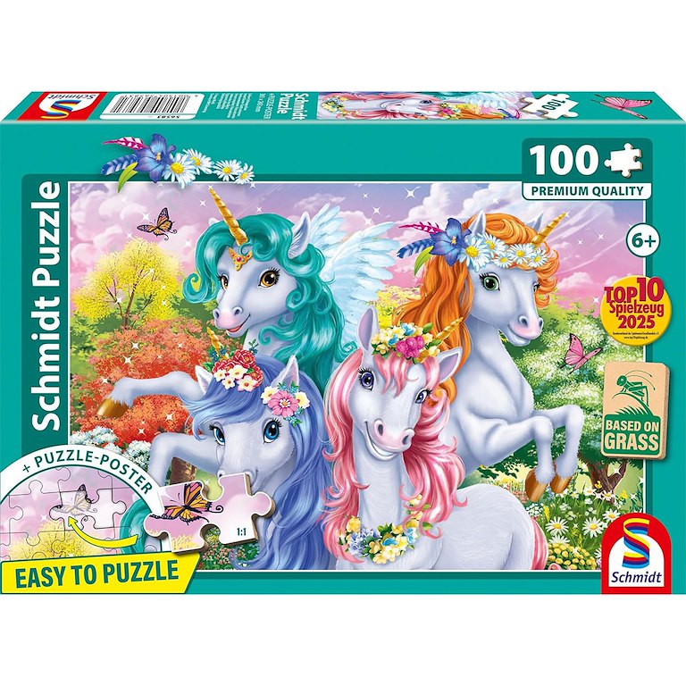 Schmidt puzzle 100pcs Unicorn Snapshot 56583