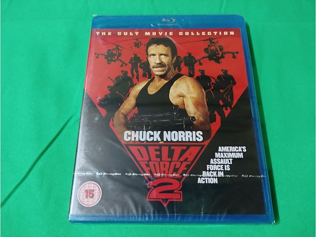DELTA FORCE 2 (CHUCK NORRIS) - 101 Films Blu-ray NOVO