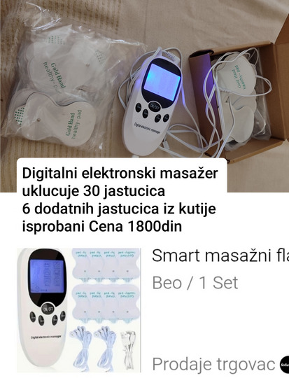 Novo Digitalni elektronski masažer