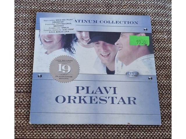 CD-PLAVI ORKESTAR-19 NAJVEĆIH HITOVA-SUADA-NEKORIŠĆENO
