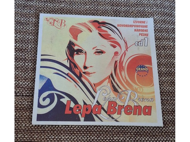 CD-LEPA BRENA-IZVORNE NARODNE PESME-NEKORIŠĆENO
