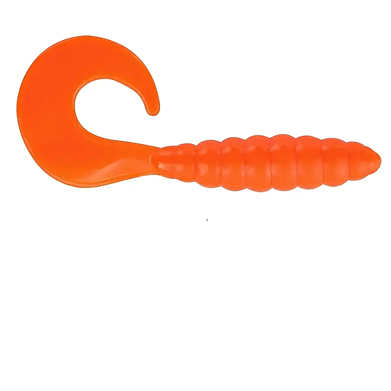 MATZUO APEX 3" CURLY TAIL ORANGE (AP-CT3-11)