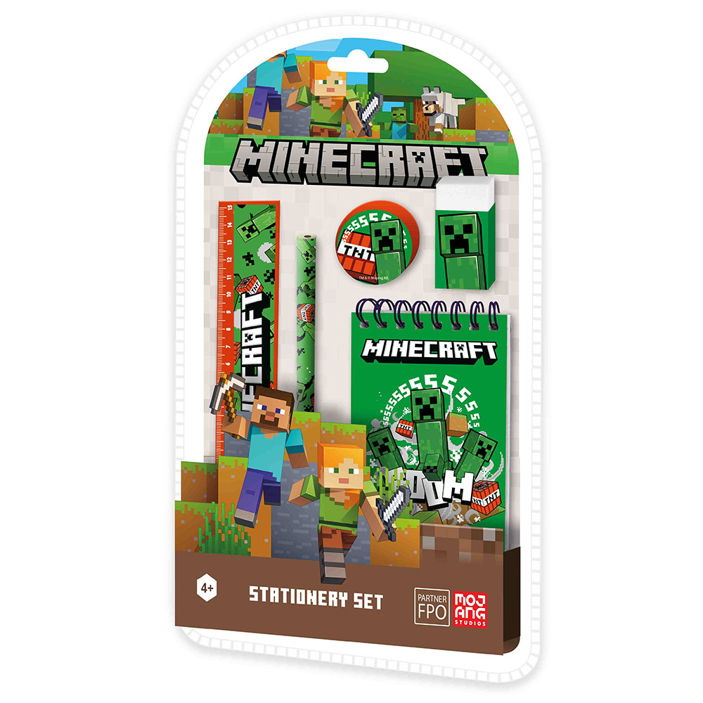 MINECRAFT set za pisanje 5 elemenata