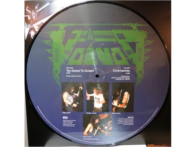 Voïvod – Too Scared To Scream RSD Picture Disc