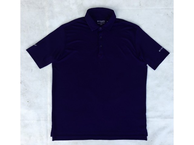 COLUMBIA Polo Shirt GOLF Purple NOVO Original vel.XL