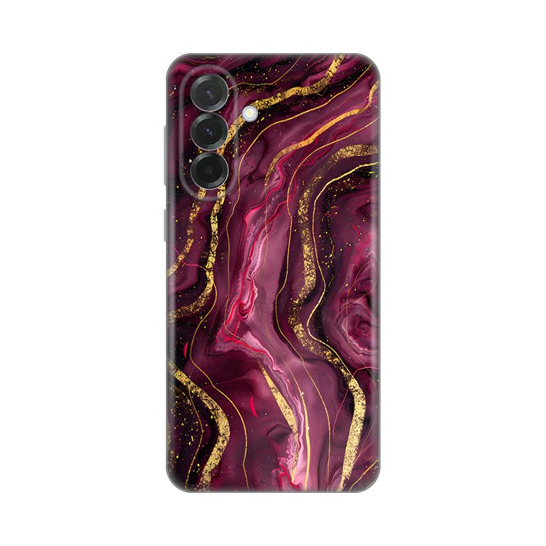 Zastitna silikonska maska (futrola) PRINT - Samsung A376 Galaxy A37 5G Burgundy