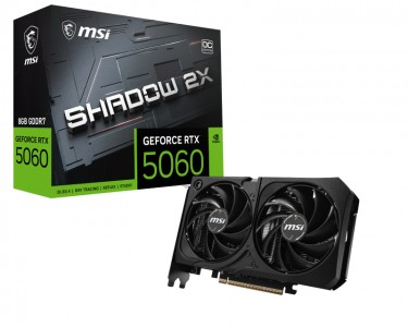 MSI GeForce RTX 5060 8G SHADOW 2X OC MAX
