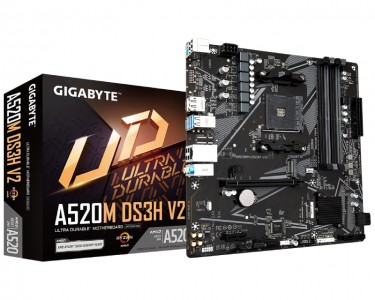 GIGABYTE A520M DS3H V2 rev. 1.x