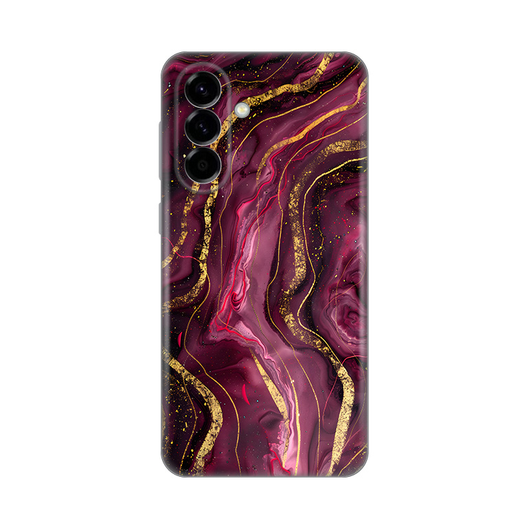 Zastitna silikonska maska (futrola) PRINT - Samsung A576 Galaxy A57 5G Burgundy