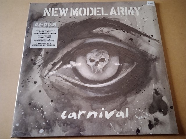 New Model Army - Carnival, 2xLP, Germany Press, Novo