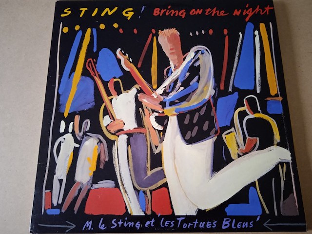 Sting - Bring On The Night, 2xLP, Original, Mint