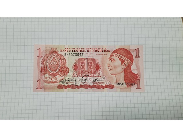 HONDURAS 1 LEMPIRA 1984 GODINA