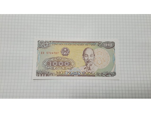VIETNAM 1000 DONG 1988 GODINA