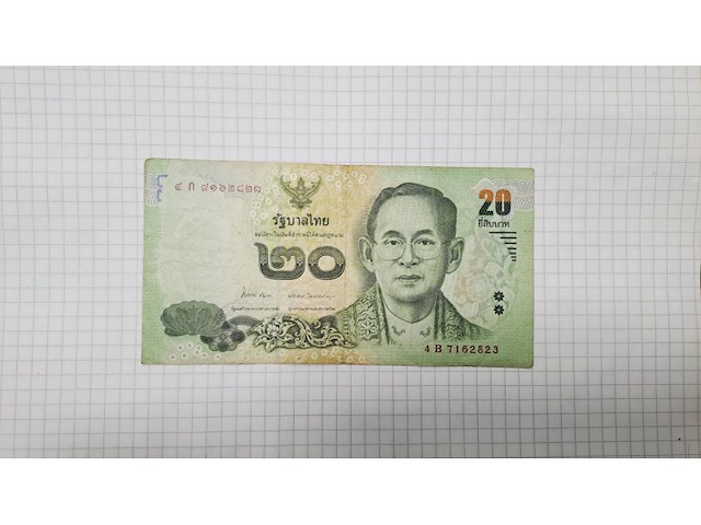 TAJLAND 20 BAHT