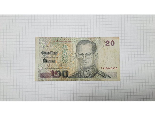 TAJLAND 20 BAHT