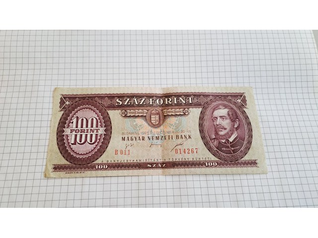 MADJARSKA 100 FORINT 1995 GODINA
