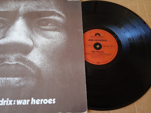 Jimi Hendrix - War Heroes, Germany Press 1980, Mint