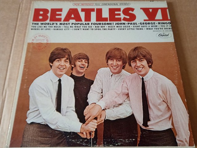 The Beatles - Beatles VI, USA Press 1976, Mint