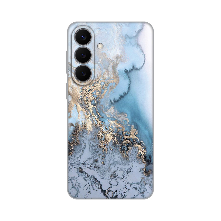 Zastitna silikonska maska (futrola) PRINT - Samsung S946 Galaxy S26 Plus Blue Gold Marble