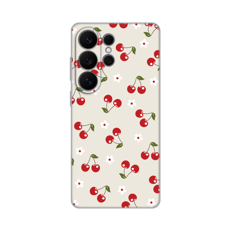 Zastitna silikonska maska (futrola) PRINT - Samsung S948 Galaxy S26 Ultra Cherry and Flowers