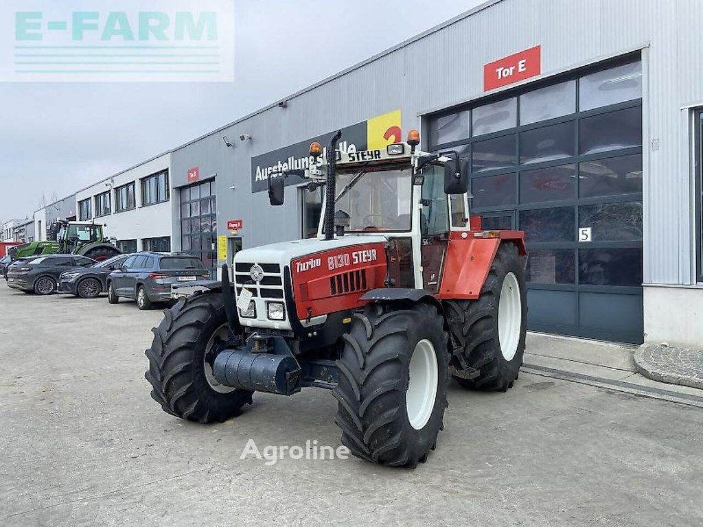 Steyr 8100 a traktor točkaš