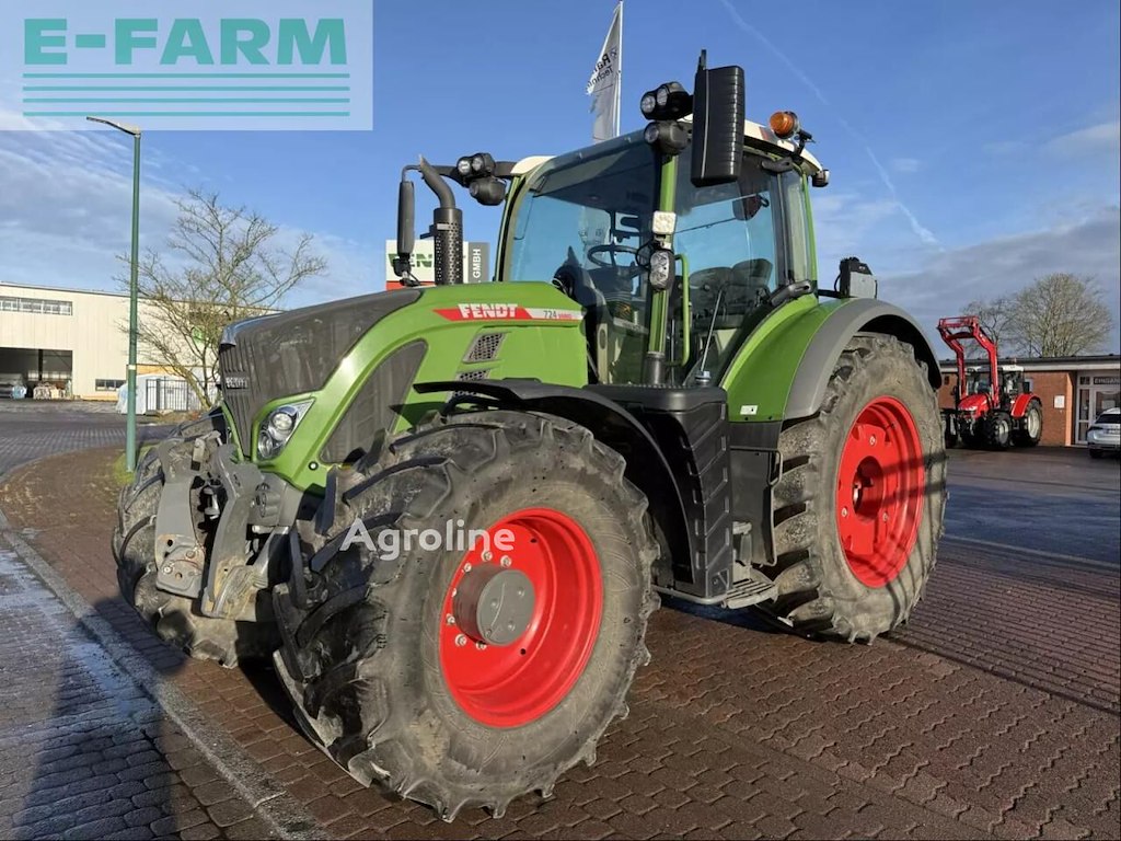Fendt 724 vario gen6 profiplus traktor točkaš