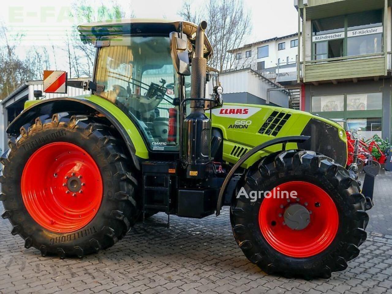 Claas arion 660 cmatic cebis CMATIC CEBIS traktor točkaš