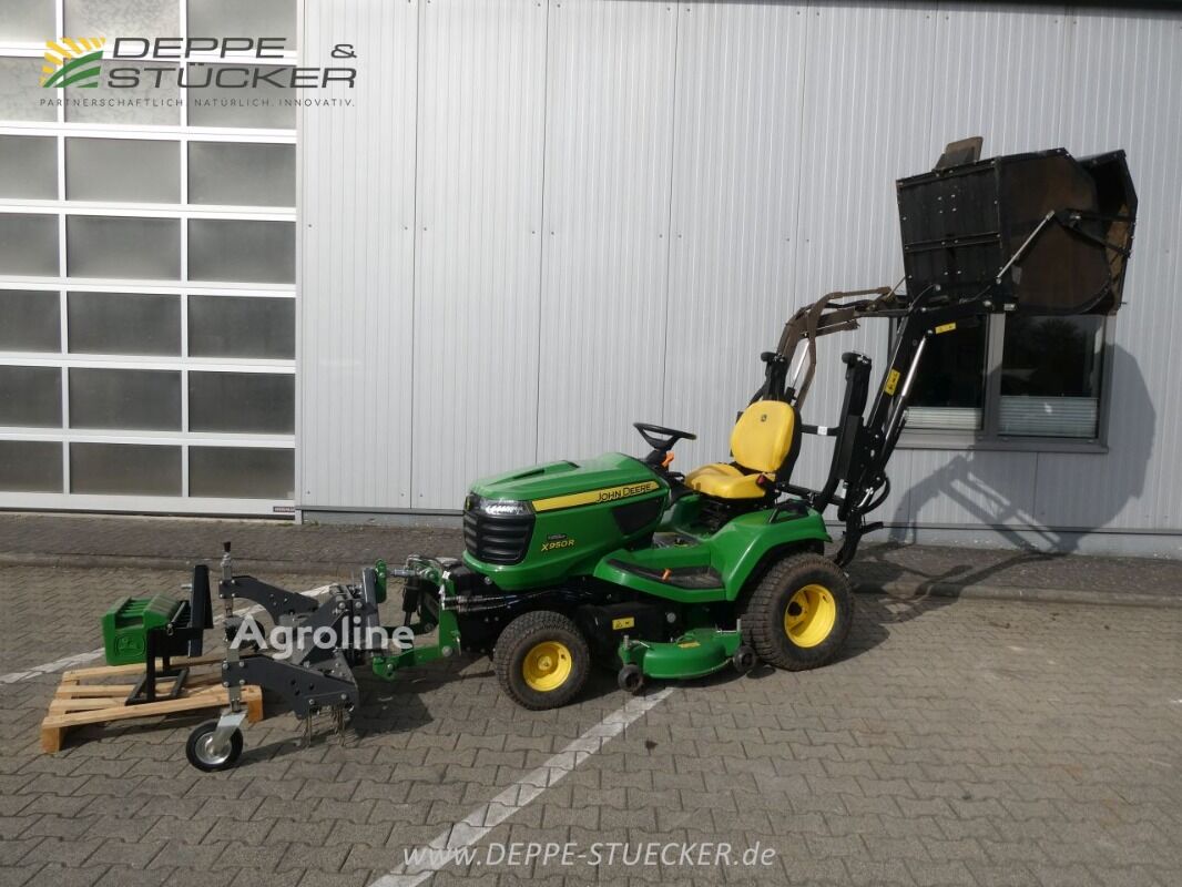 John Deere X950R mit Anbaugeräten traktor točkaš