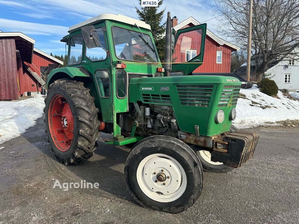 Deutz D6006 traktor točkaš