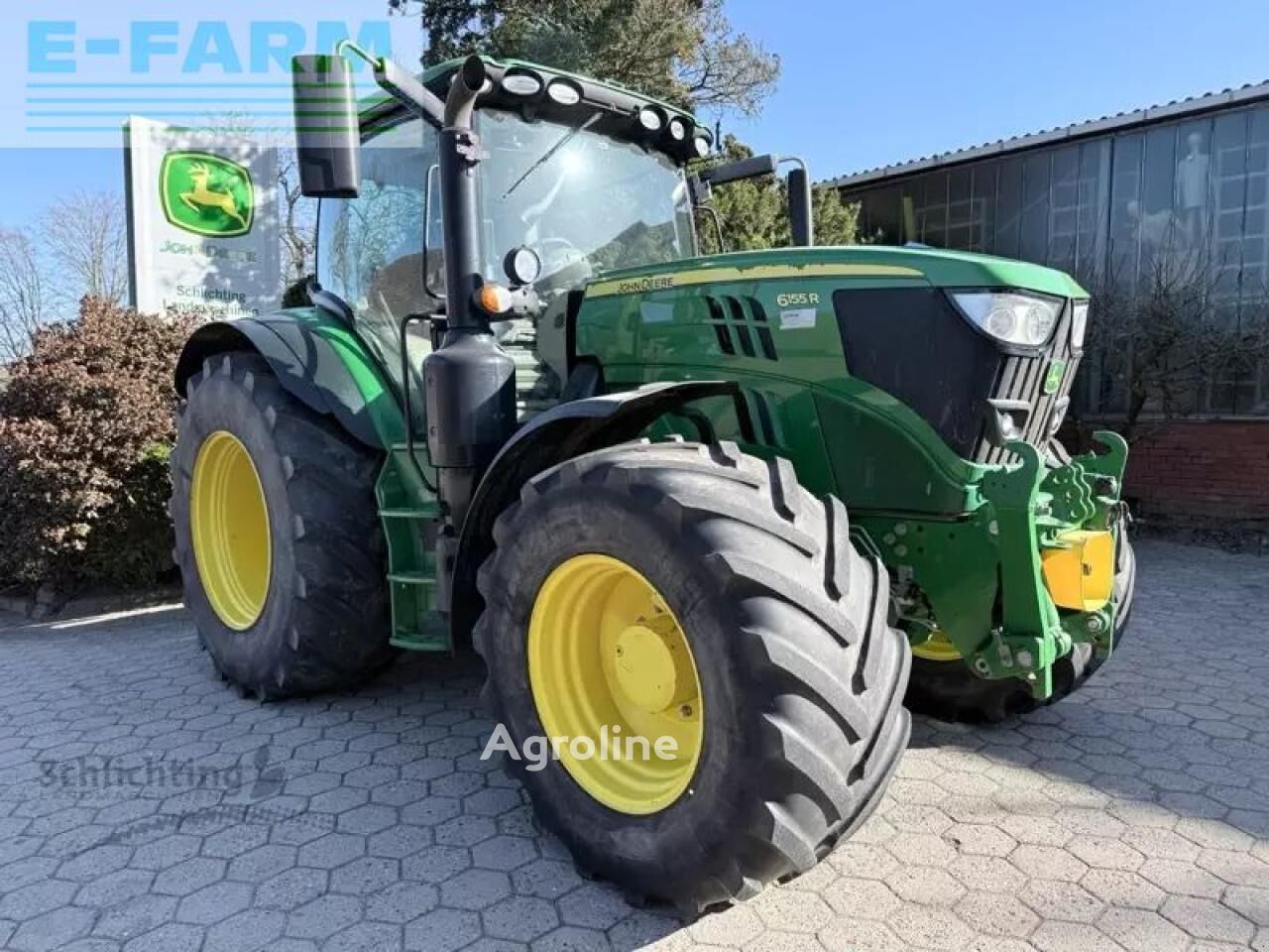 John Deere 6155r traktor točkaš