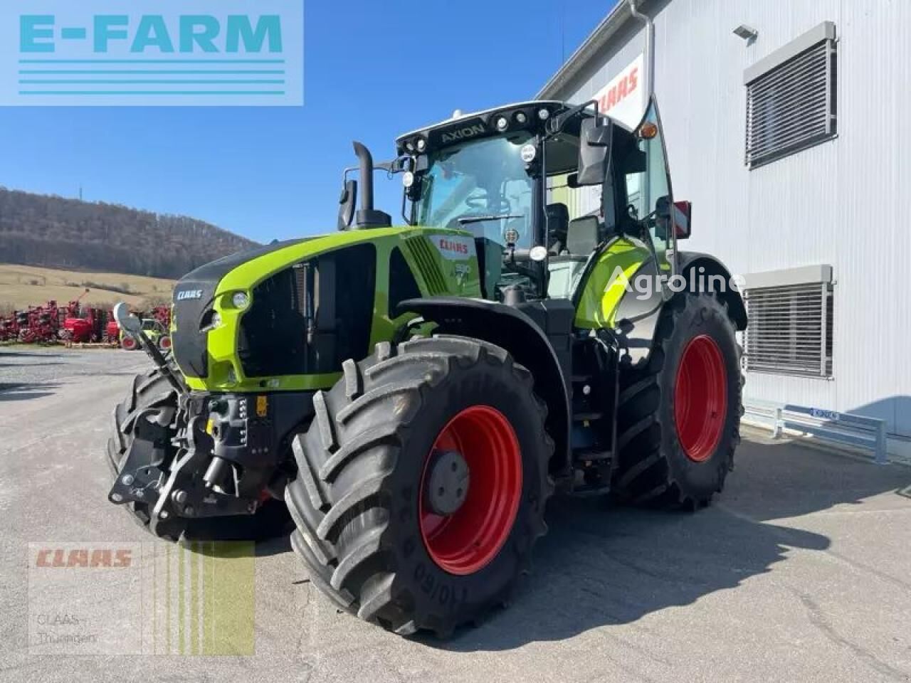 Claas axion 930 traktor točkaš