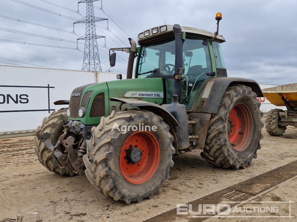 Prodaje se Fendt 716 traktor točkaš na aukciji