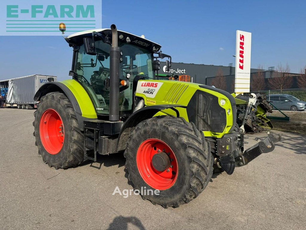 Claas arion 640 cmatic traktor točkaš
