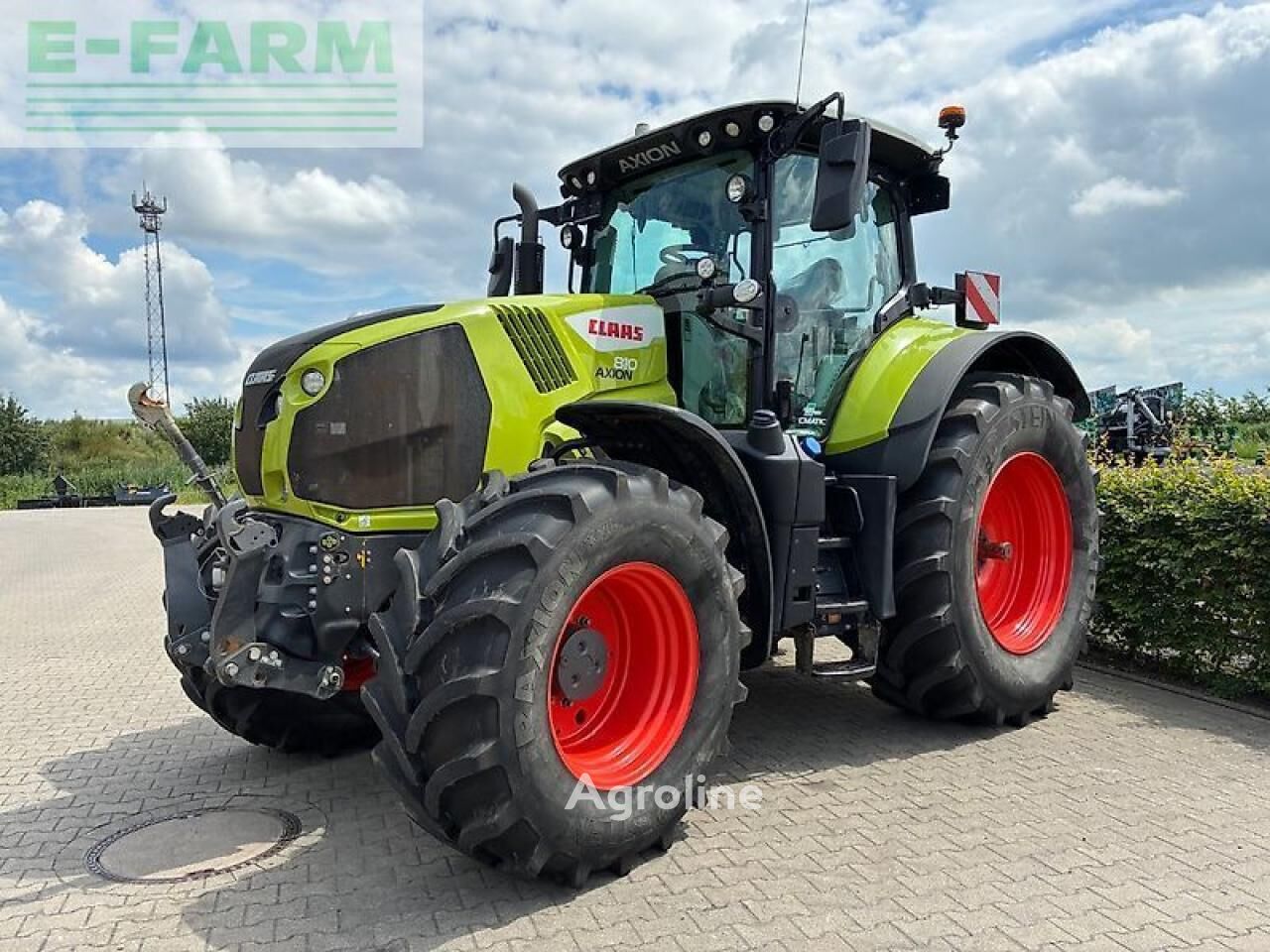 Claas axion 810 cm traktor točkaš