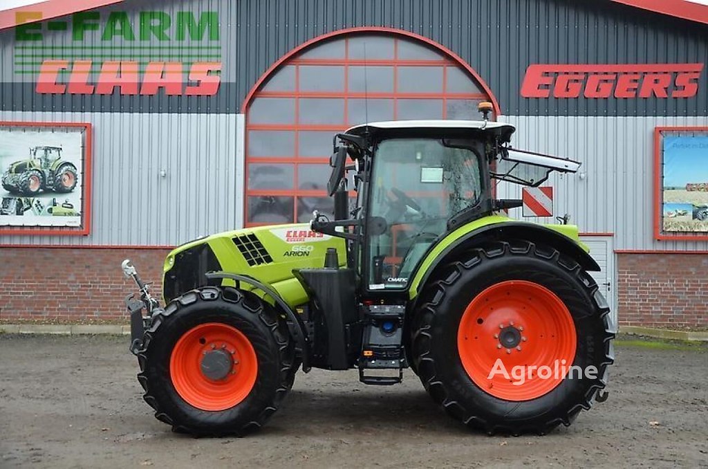 Claas arion 660 cmatic - stage v ceb traktor točkaš