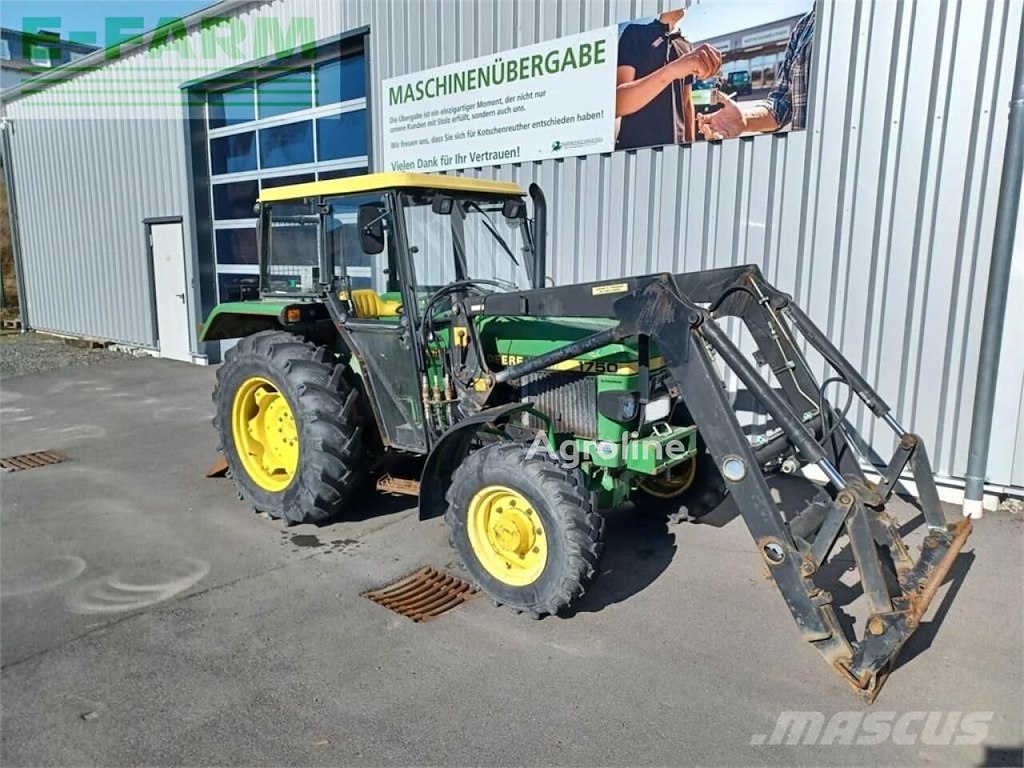 John Deere 1750 mit forstaufbau traktor točkaš