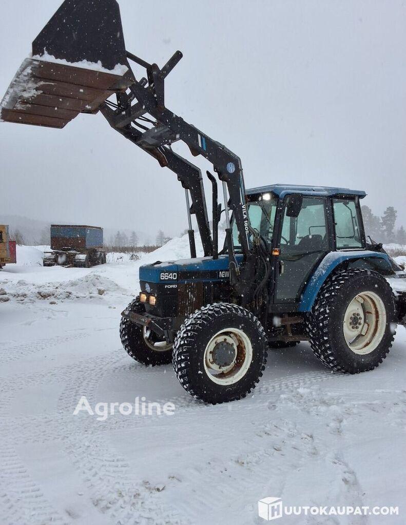 Prodaje se Ford New Holland, 1996, Diesel, 3,643 h Tractor + Vilan front loader, traktor točkaš na aukciji