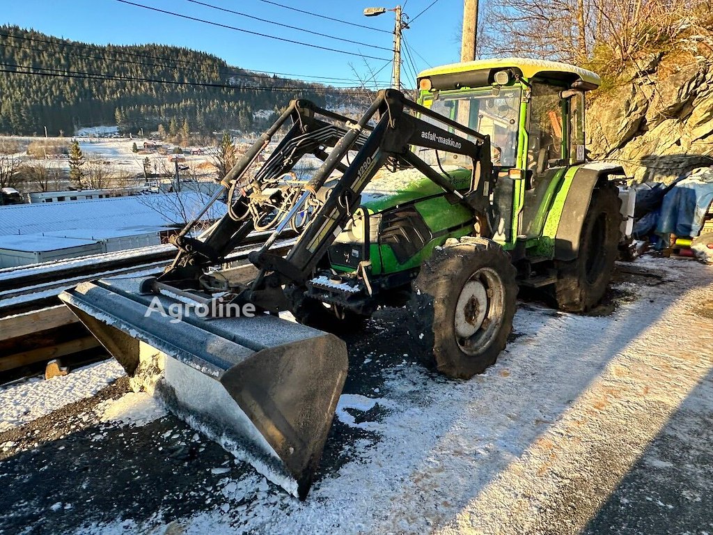 Prodaje se Deutz-Fahr Agroplus 70 – med frontlaster og skuffe (rep.objekt) traktor točkaš na aukciji