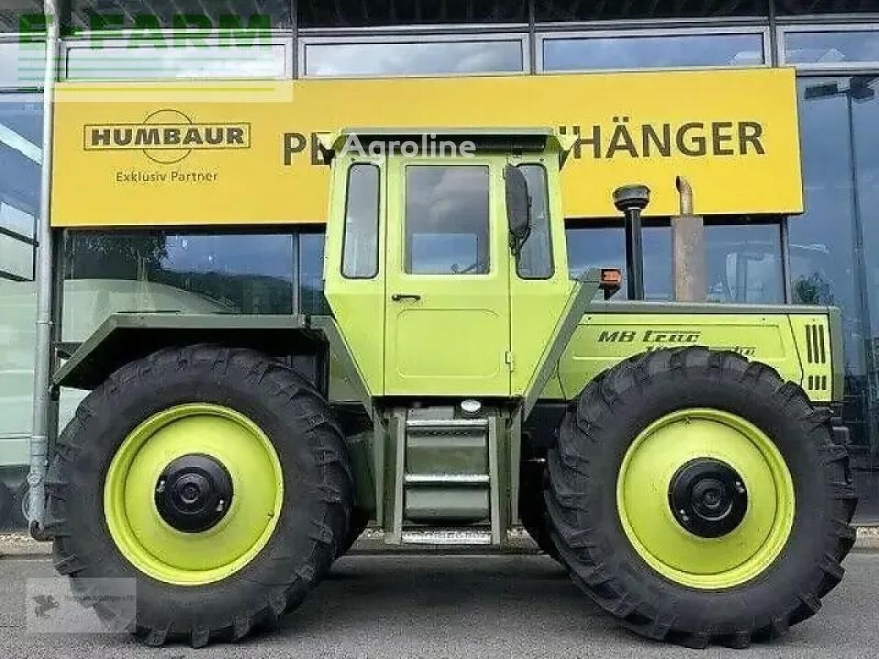 Mercedes-Benz mb trac 1600 turbo oldtimer h-gutachten traktor točkaš