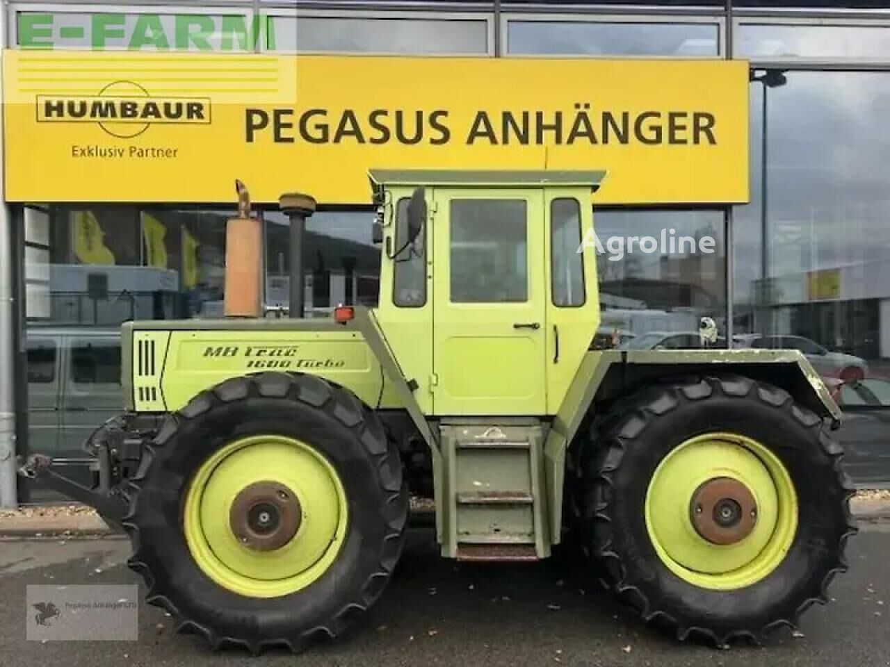 Mercedes-Benz mb-trac 1600turbo traktor točkaš