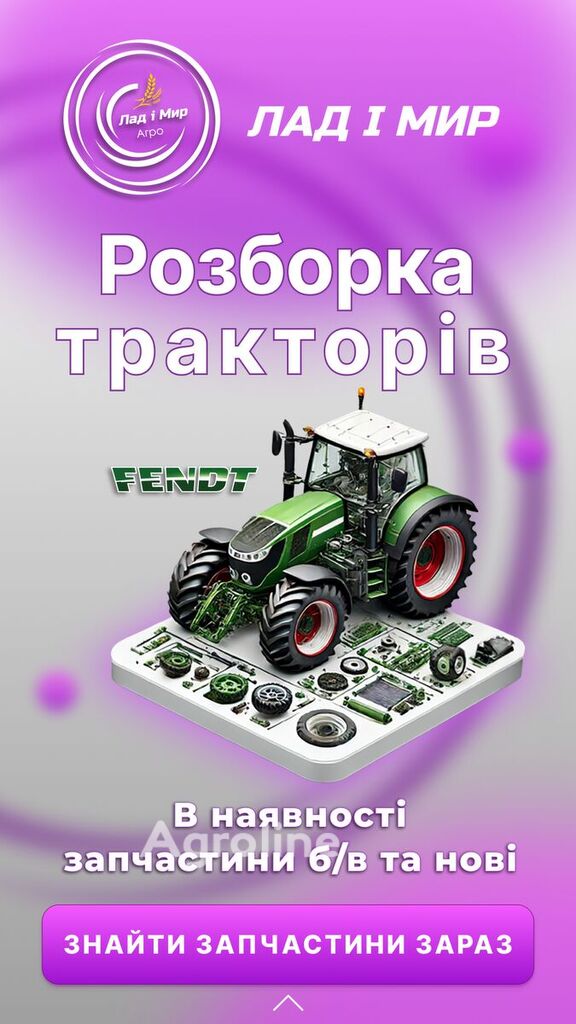 Fendt 936 traktor točkaš po rezervnim delovima