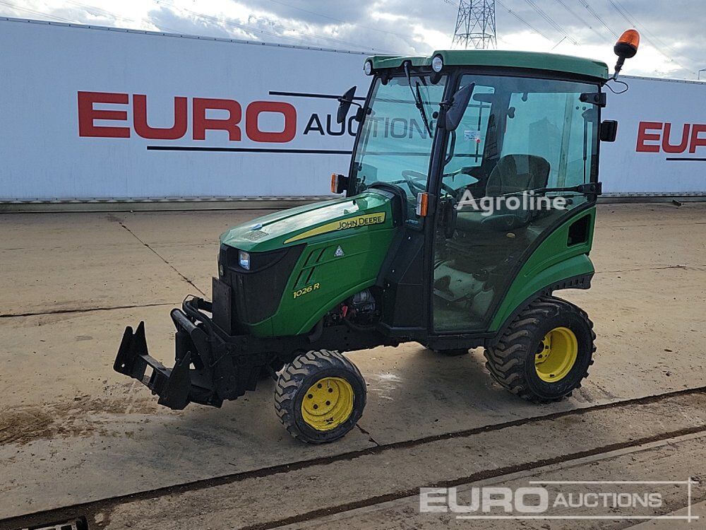 Prodaje se John Deere 1026R mini traktor na aukciji
